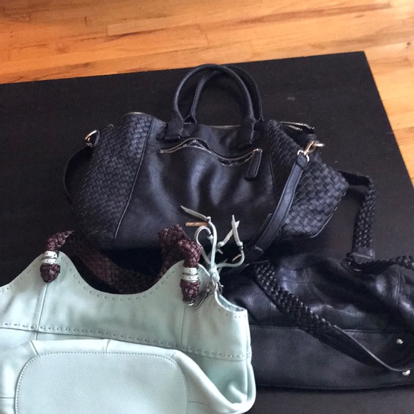 Bags | 3 Leather Bags Sold Together | Poshmark